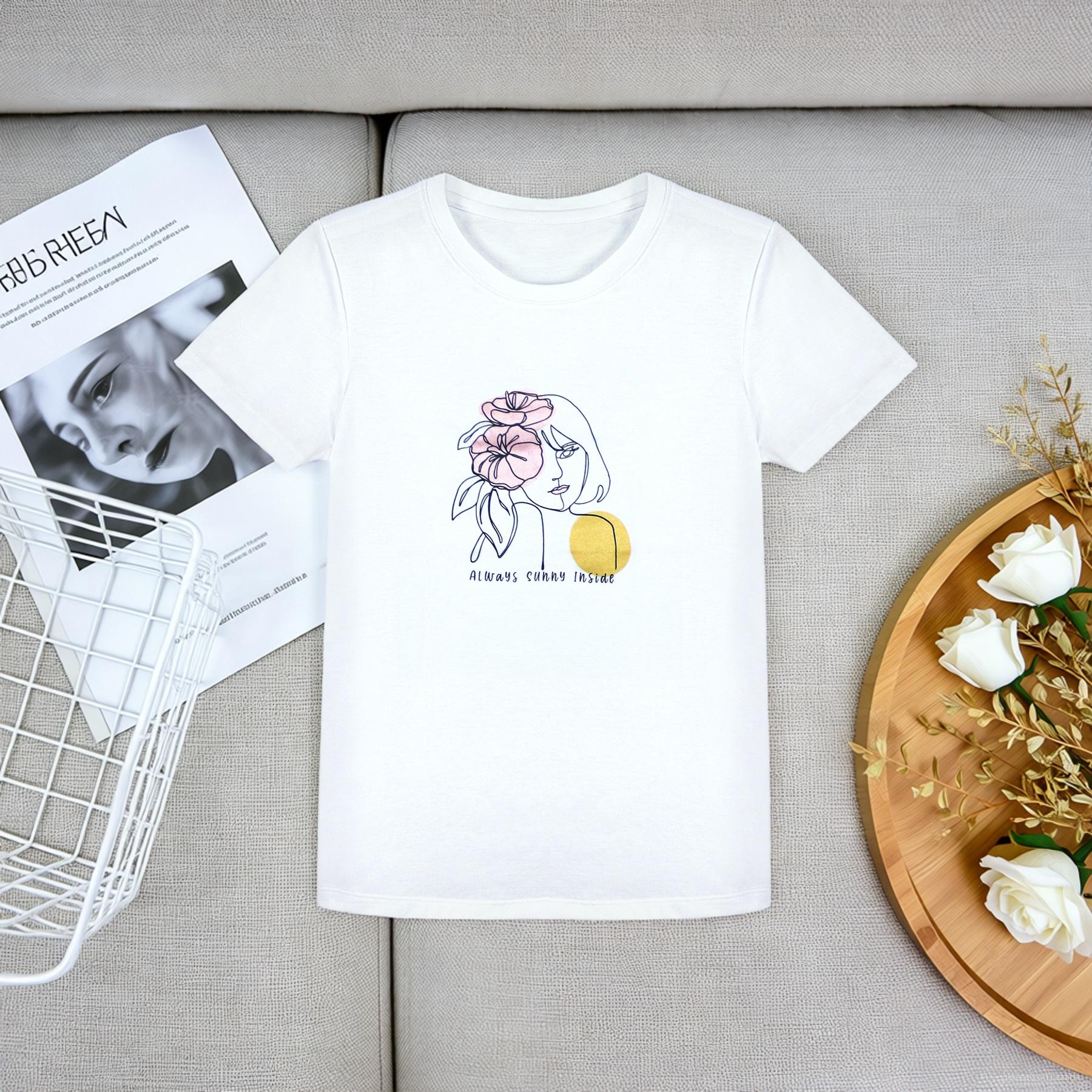 Pop Shop Ladies Always Sunny Inside Graphic T-shirt - White | Shopee ...