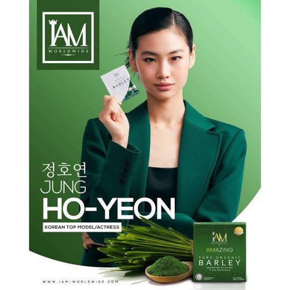 Original IAM Amazing Pure Organic Barley Powdered Drink Mix 3g x ...