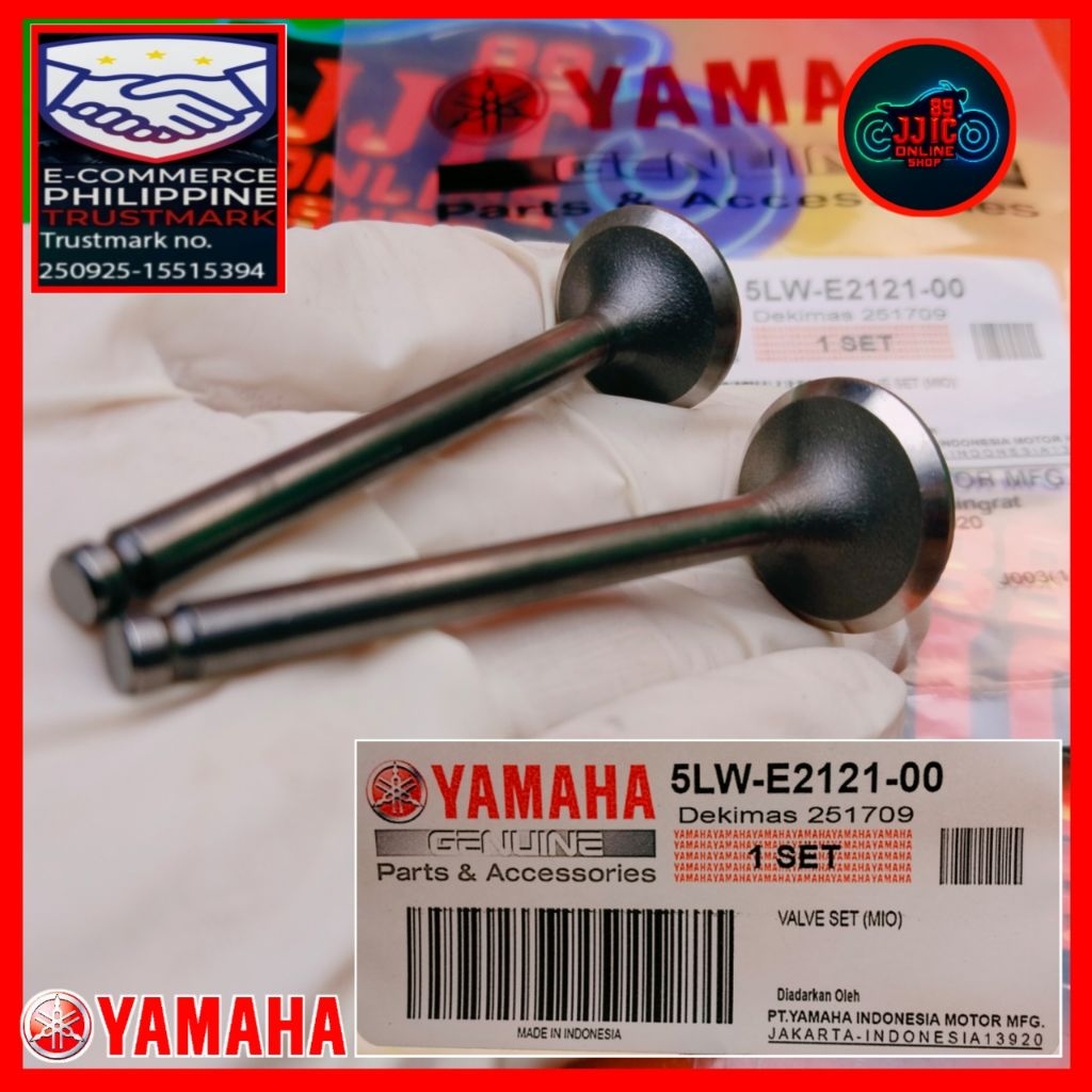 Yamaha MiO Sporty Exhaust Valve 5LW-E2121-00 Genuine OEM | Shopee ...