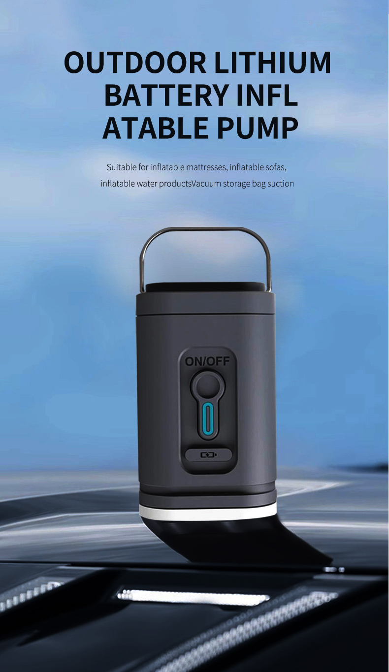 SEA CHOICE Mini Air Pump For Backpack Inflatable Pump Vacuum ...