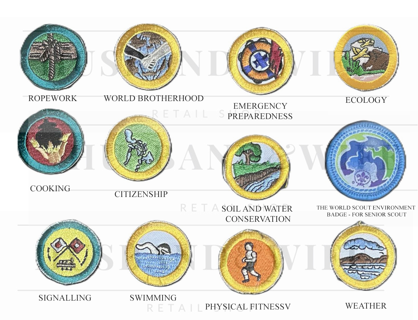 Official Boy Scouts of the Philippines - MERIT BADGES | Shopee Philippines