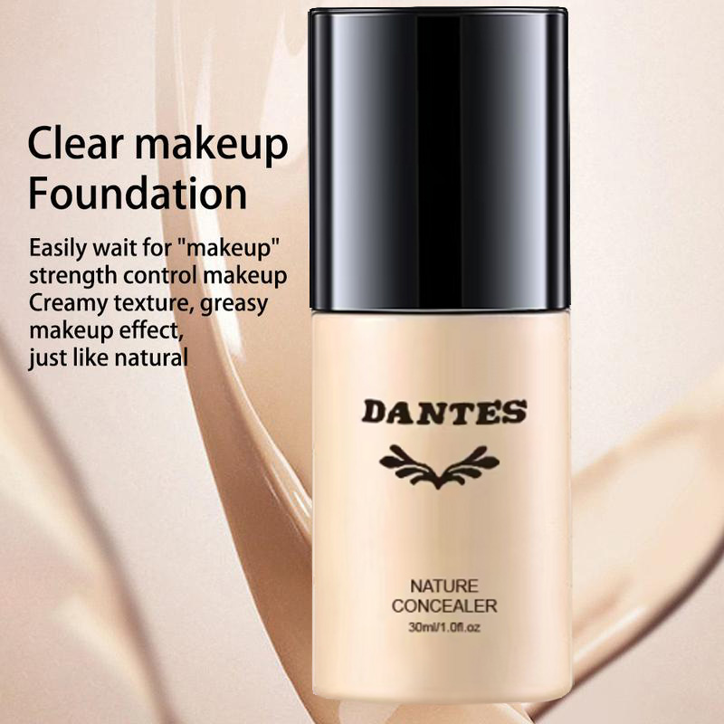 DANTES Foundation Convenient Face Makeup Concealer Moisturizing Matte ...
