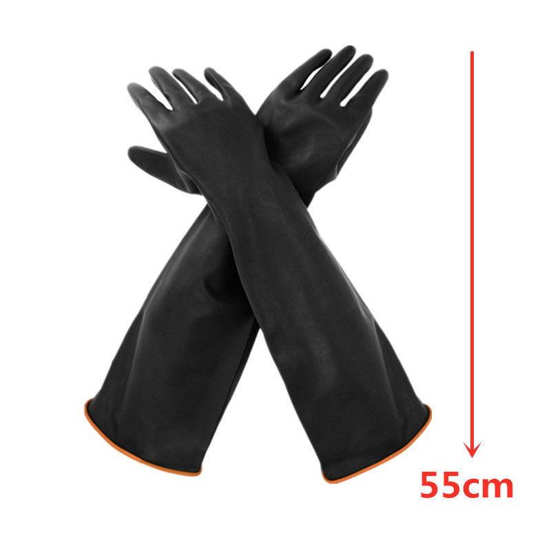 Protective Rubber Gloves Resistant to Muriatic Acid | Shopee Philippines