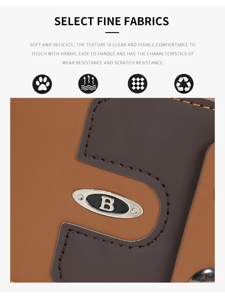 Mumu 1177 Bi-Fold Safety Wallet in Snap Button Closure with Transparent ...