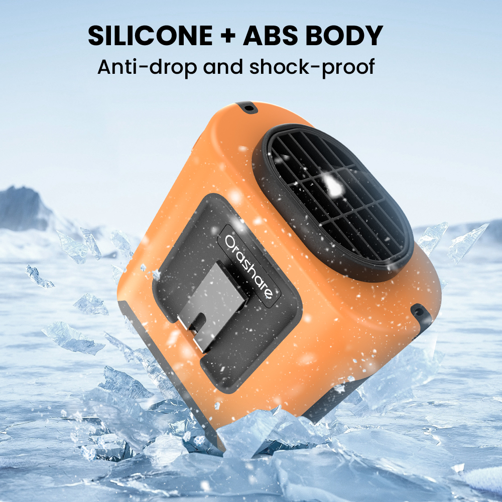 Orashare C200 20000mAh Rechargeable Waist Fan with Detachable Battery ...