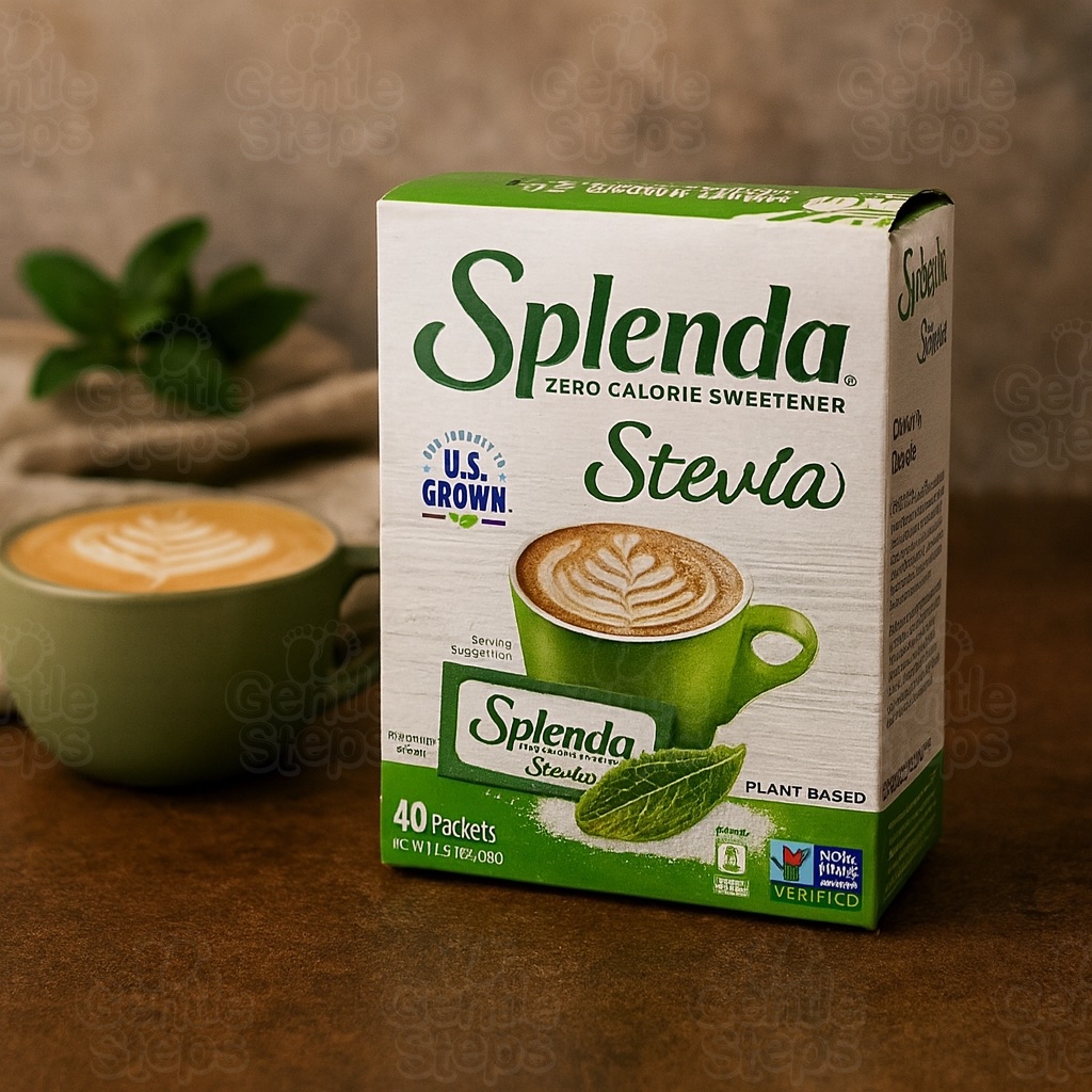 Splenda Stevia Zero Calorie Sweeter 2.8 oz - 40 Packets in Box | Shopee ...