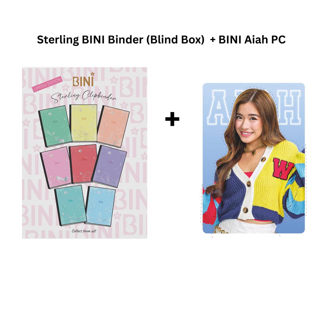 Sterling Bini Binder Notebook (Blind Box) With 1 FREE OPEN PHOTOCARD ...