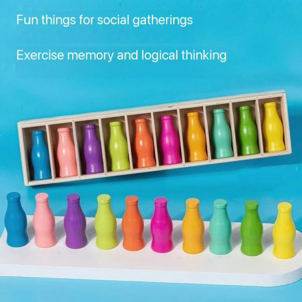 Memory and Thinking Training Toy for the Brain Guessing Bottle Game ...