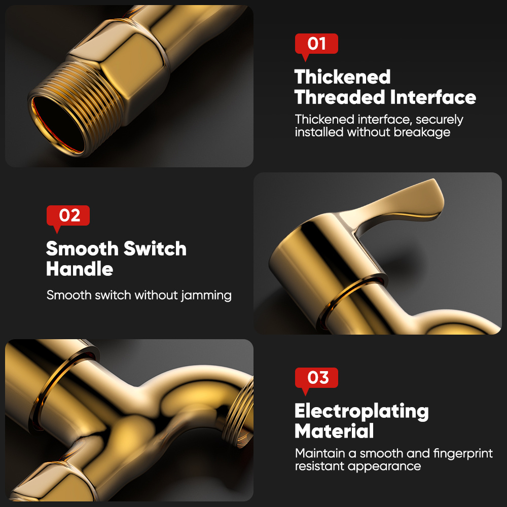 Mitsushi 304 Stainless Steel Faucet High-Quality One Way/Two Way Faucet ...