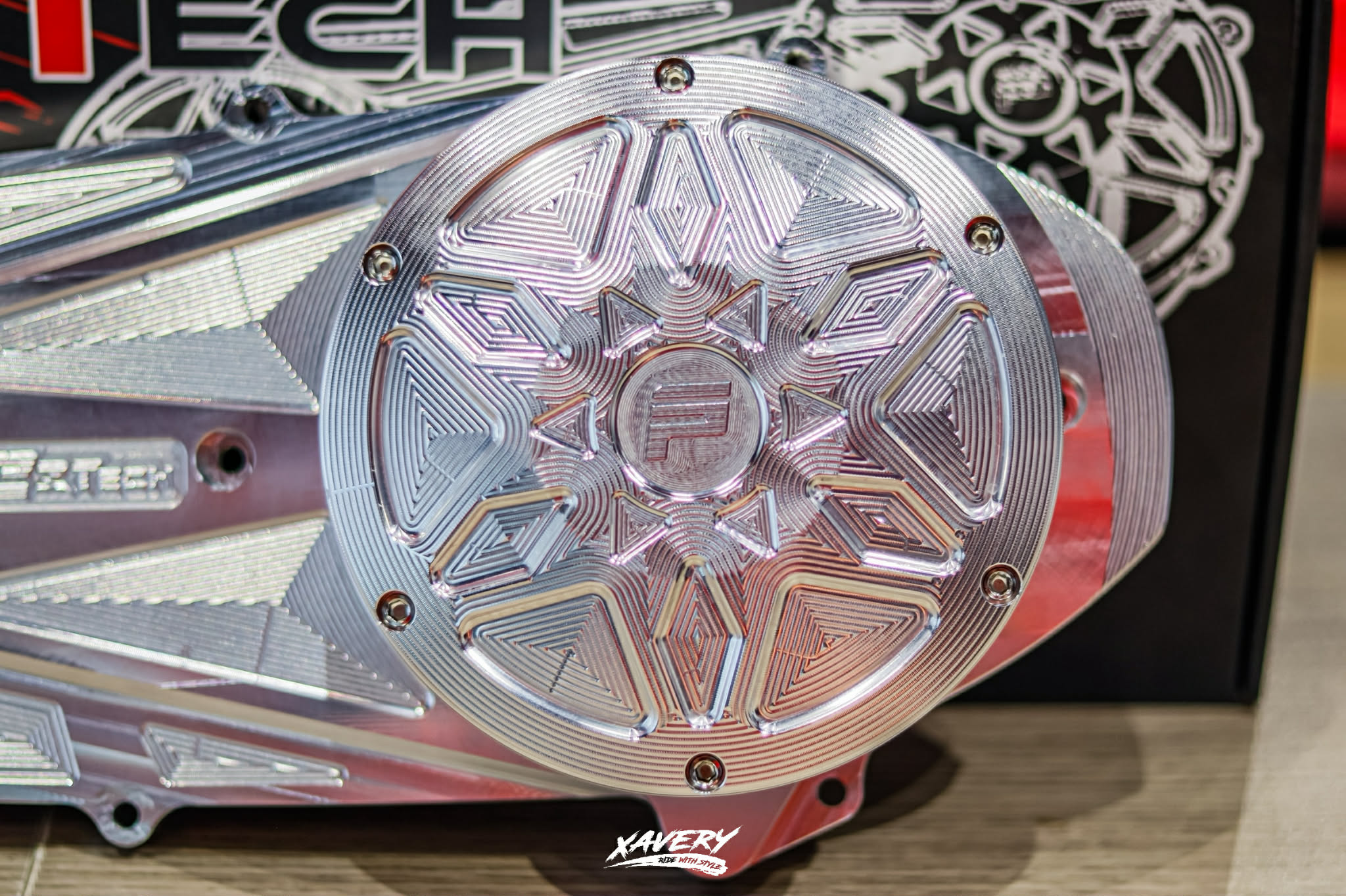 PZTECH CNC CVT COVER - Click 125/150|Click 160 | PCX 160 | Giorno | ADV ...