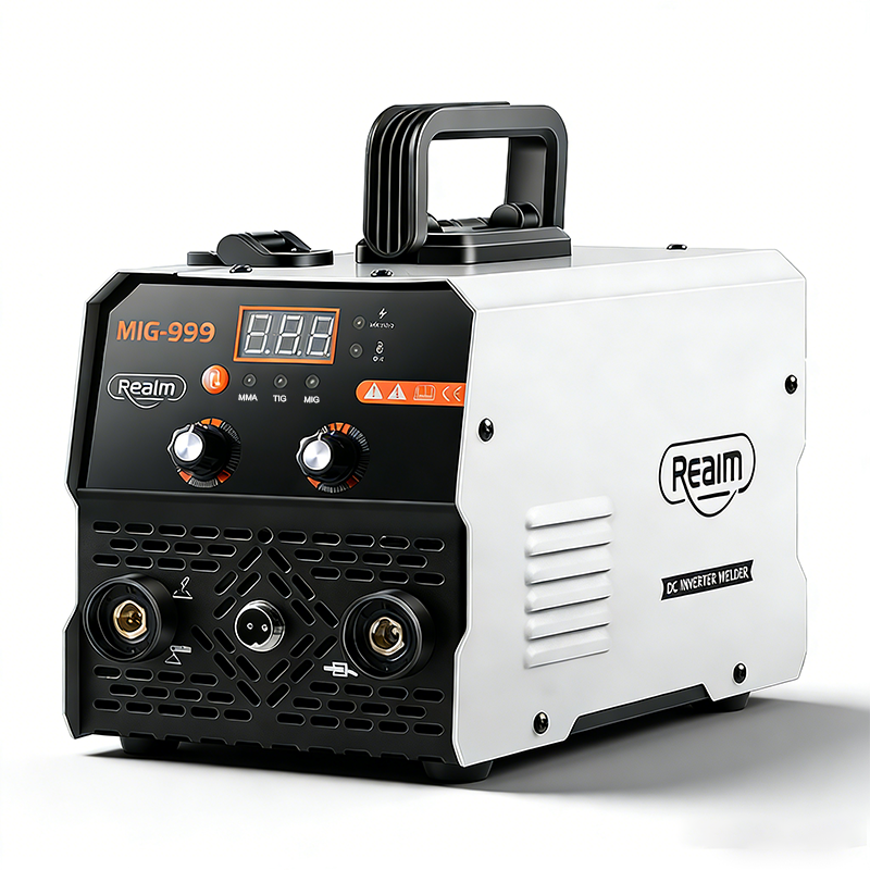 REAIM MIG Welding Machine Grinder and Drill Set Inverter Portable IGBT ...