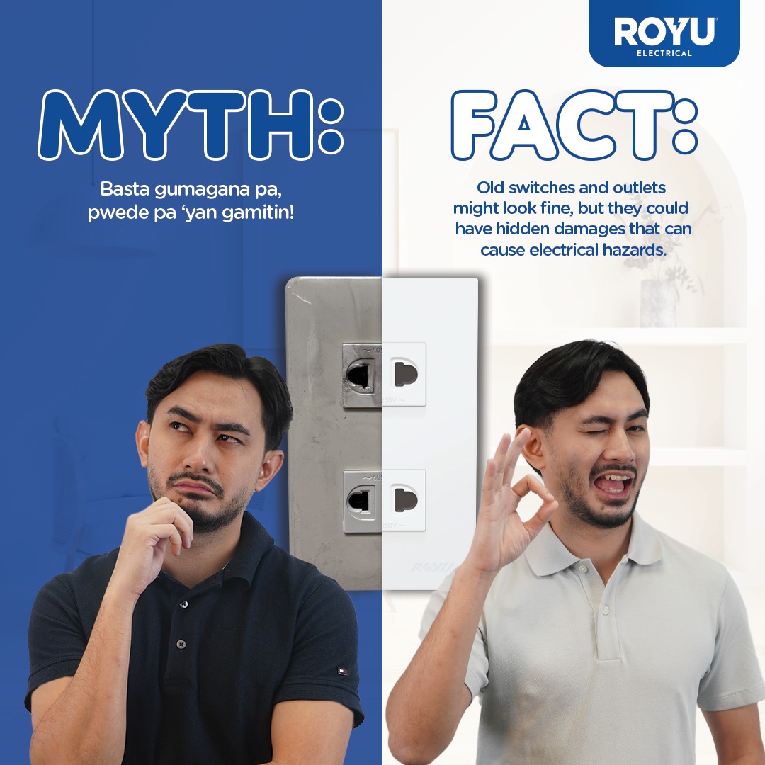 ROYU SUPER Wide Series 1, 2, 3 Gang Switch/Outlet | Shopee Philippines