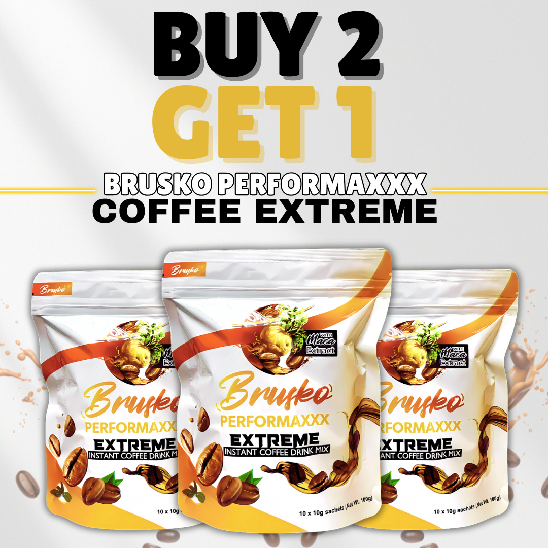 Brusko Performaxx Extreme Instant Herbal Coffee w/ Tongkat Ali ...