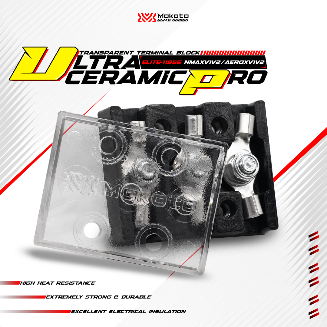 MOKOTO ELITE NMAX V1 V2 / AEROX V1 V2 ULTRA CERAMIC PRO TRANSPARENT ...