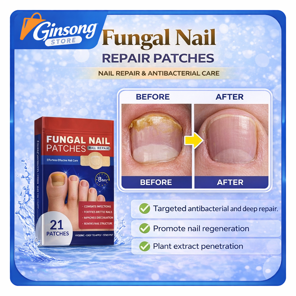 Fungal Nail Repair Patches Nail Fungus Treatment Toenail Care Overnight ...