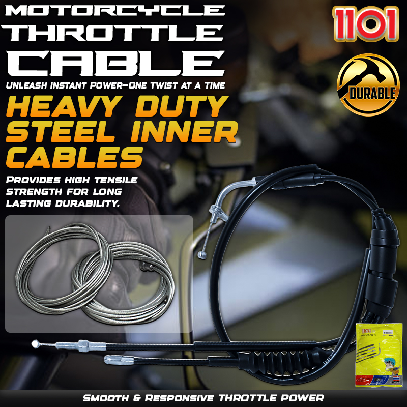 1101@Throttle Cable for Motorcycle For YTX125 /BEAT FI/CT125/CT150 ...