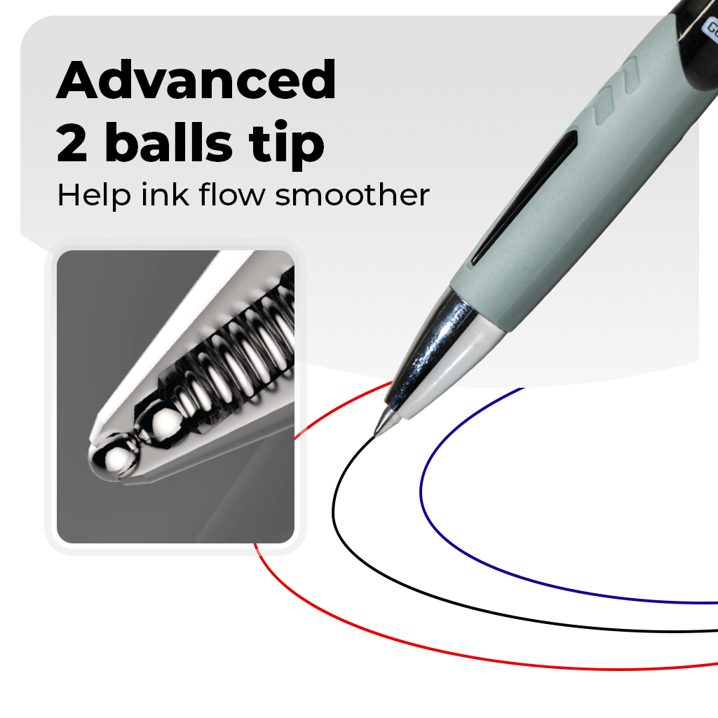 FlexOffice G-Master Gel Pen 0.5mm - 1pc - 3 colors - Quick Dry ...
