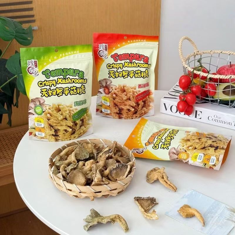 【BUY1 TAKE1】Mushroom Chicharon 50g*2 | Spicy Garlic – Crispy Crunch ...