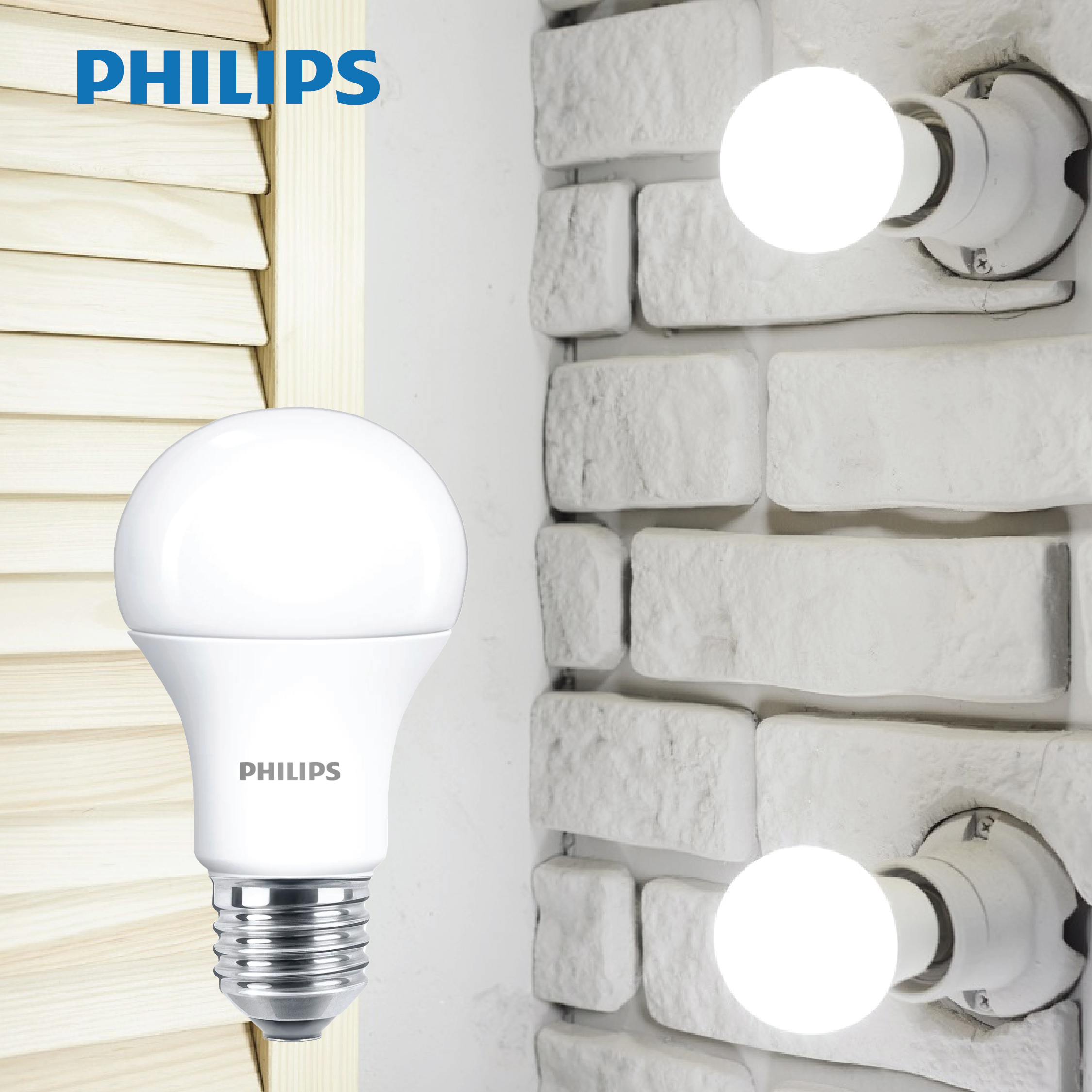 Philips Essential Series LED Daylight Light Bulb | 7/9/11/13 Watts Cool ...