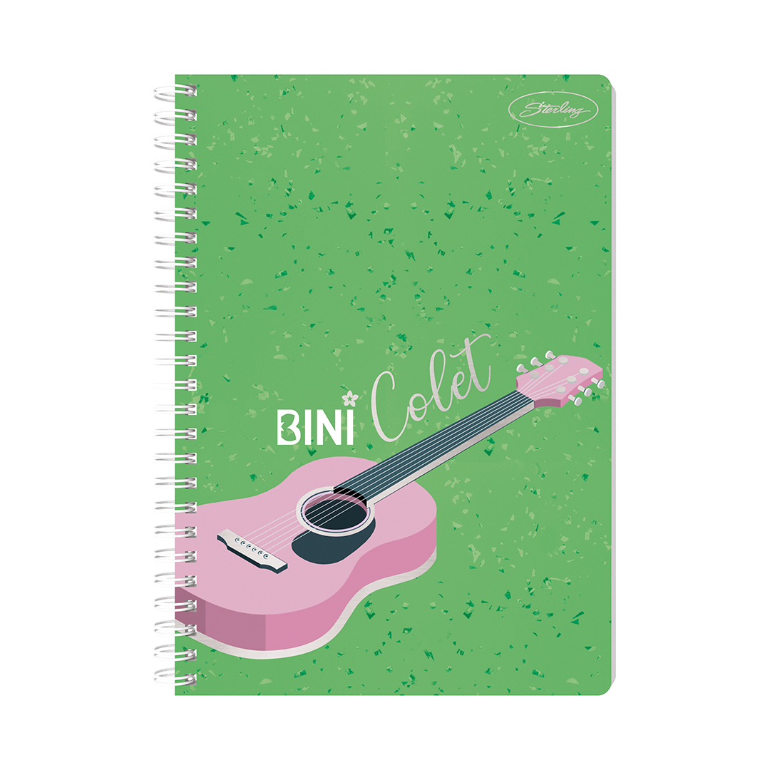 Sterling Bini Icons Spiral Notebook 685 80 Leaves (Random- Blind Box ...