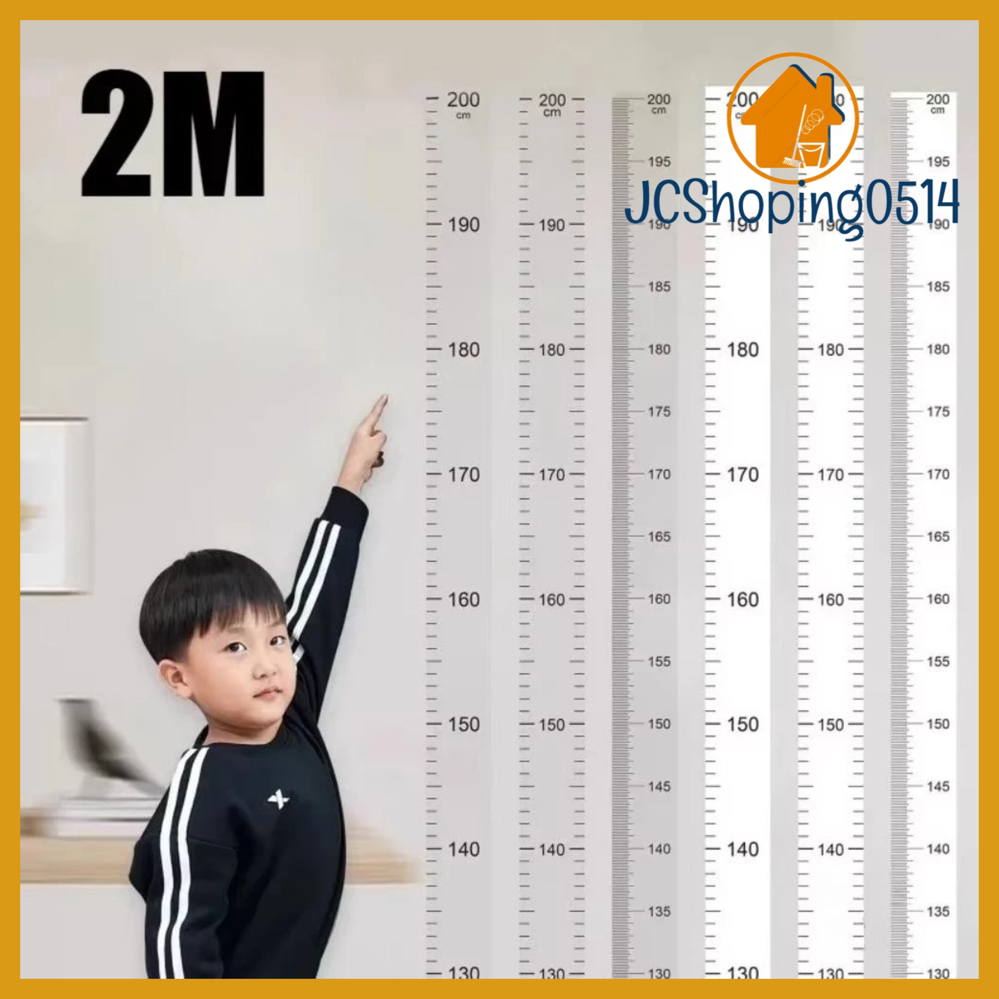 （5.2cm×2m)Height Measuring Ruler/Height Measuring Wall Sticker/Height ...