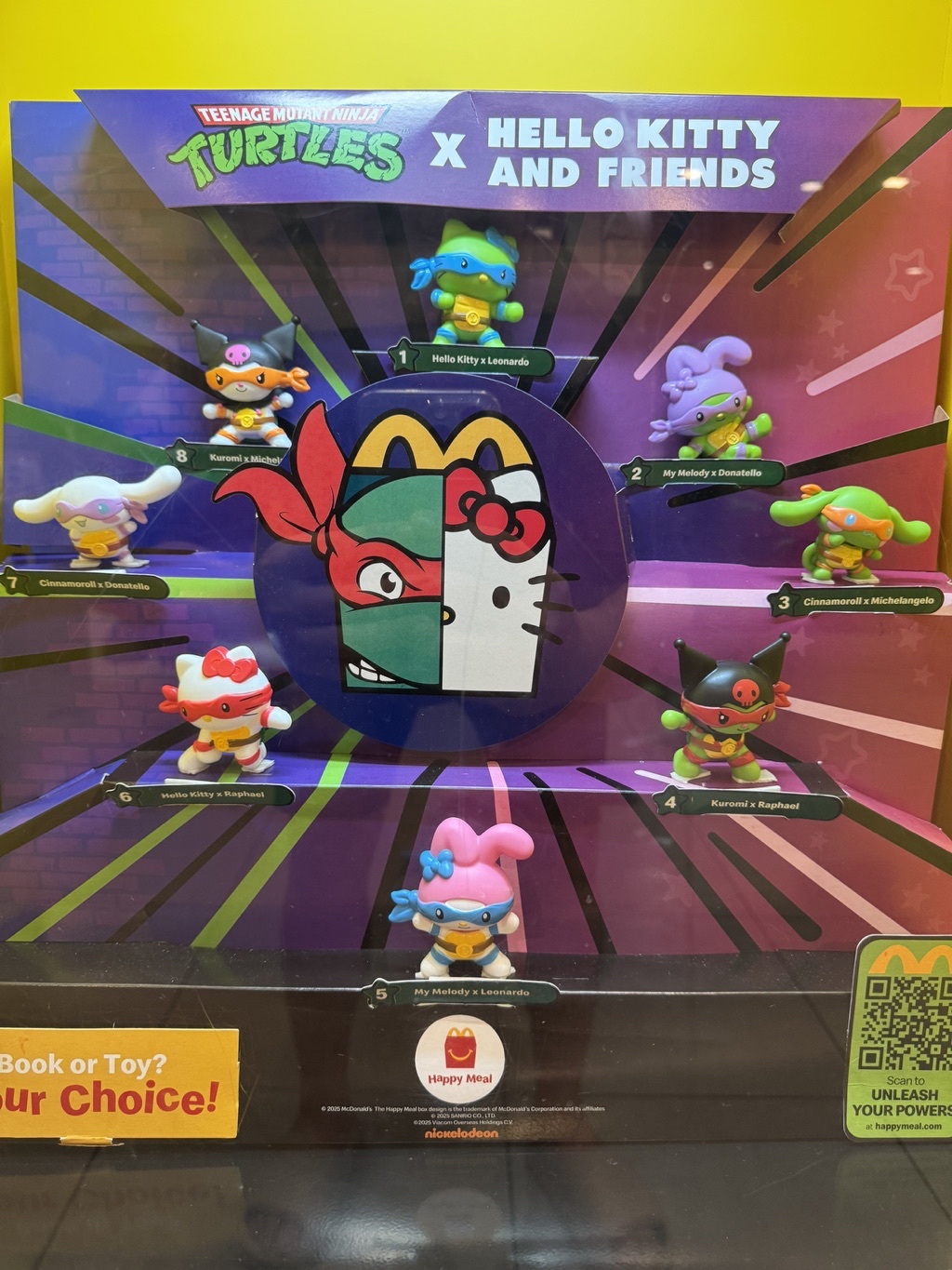 TMNT Teenage Mutant Ninja Turtles X Hello Kitty and Friends MCDO ...