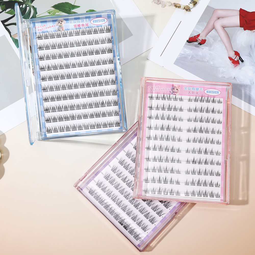 【BUY 1 TAKE 1】KUESICR eyelashes super sticky 240-200pcs Glue-free False ...