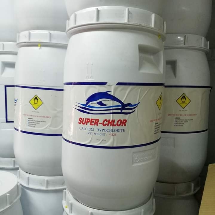 Super Chlor Chlorine Granules Per Drum 40kgs.Pure Disinfectant | Shopee ...
