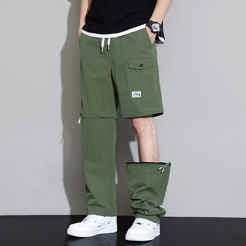 Detachable Quick Dry Cargo Pants Men Waterproof Active Multifunction ...