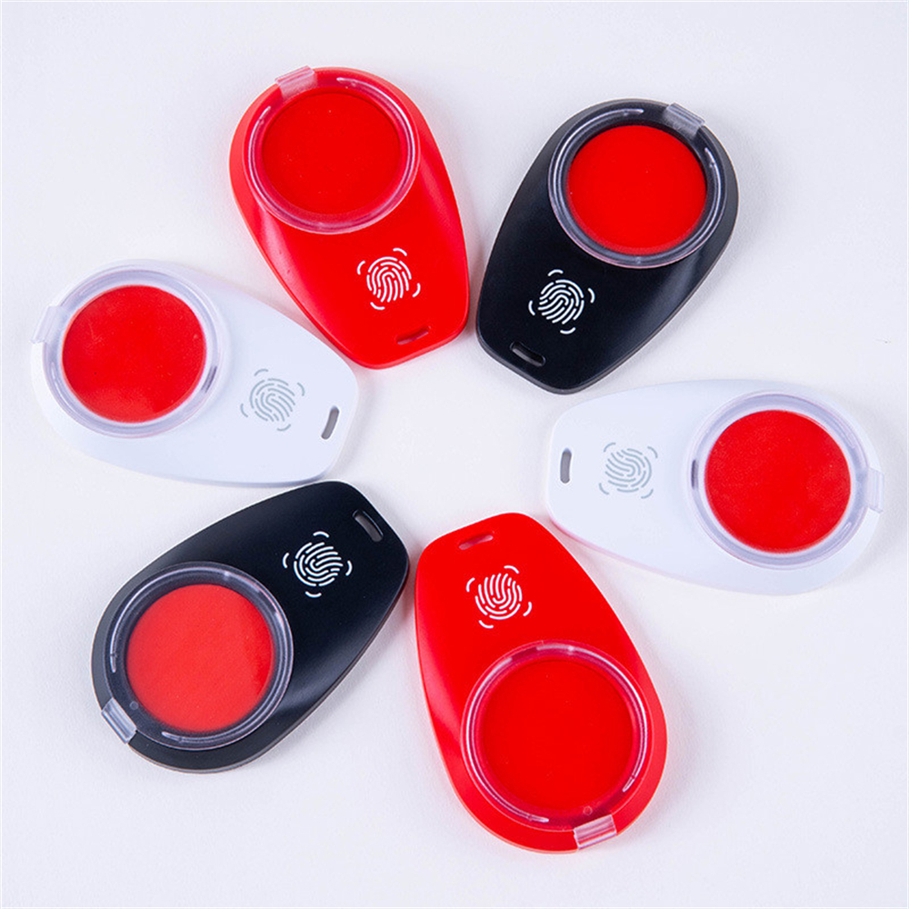 Quick-Drying Fingerprint Stamp Pad Portable Inking Ink Pad For Office ...
