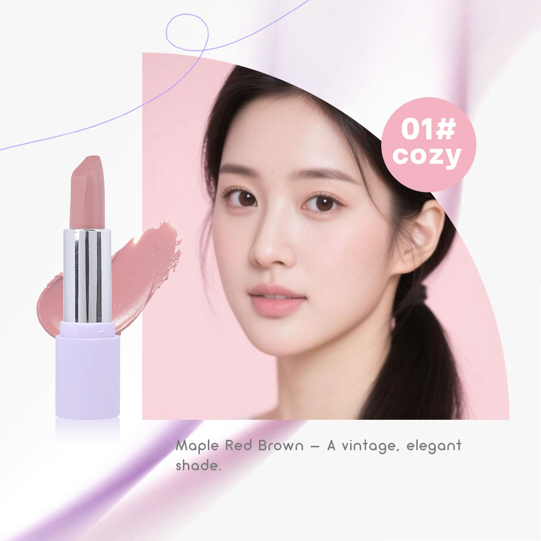 Ashley Shine Matte Lipstick High Color Rendering Waterproof Non-stick ...