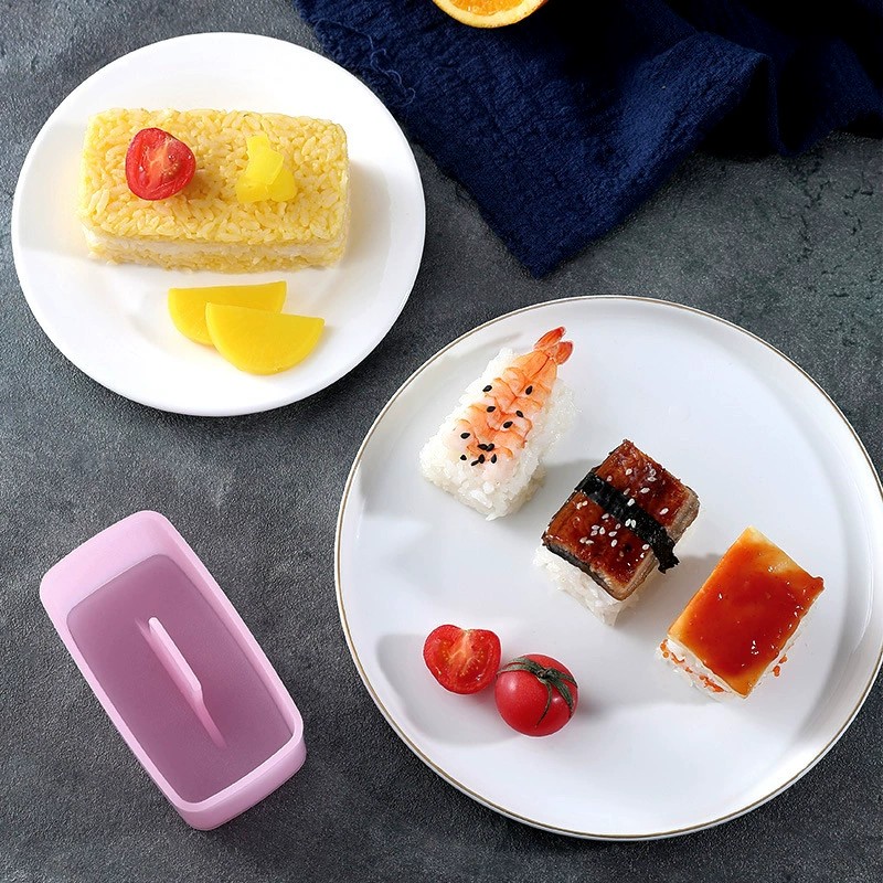 6pcs/set Sushi Maker Kit Reusable Rice Mold Musubi Molder Easy To Use ...