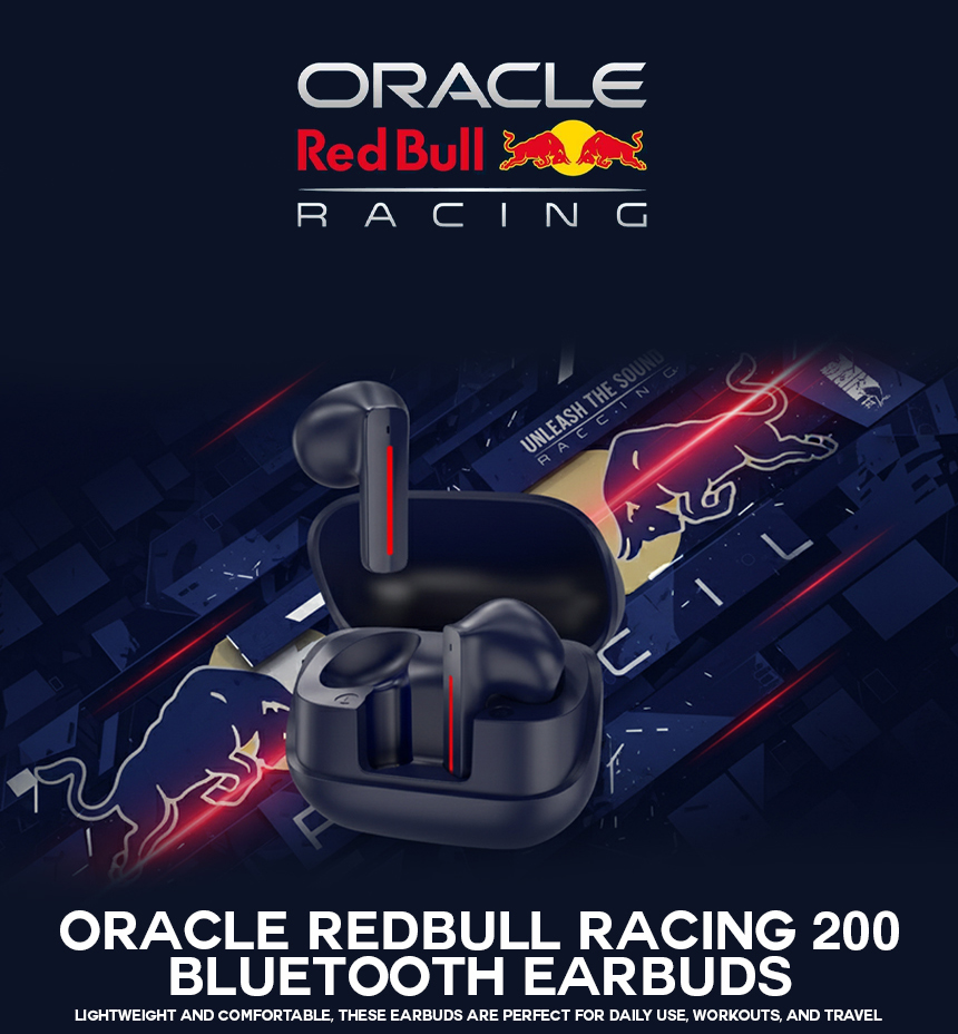 Oracle Red Bull Racing 200 Bluetooth Earbuds By Spoyl Store | Shopee ...