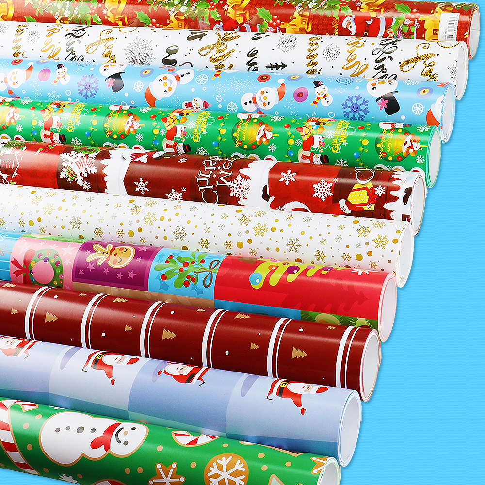 FCI Gift Wrapping Single Design Thick and Large High Wrapper, Christmas ...