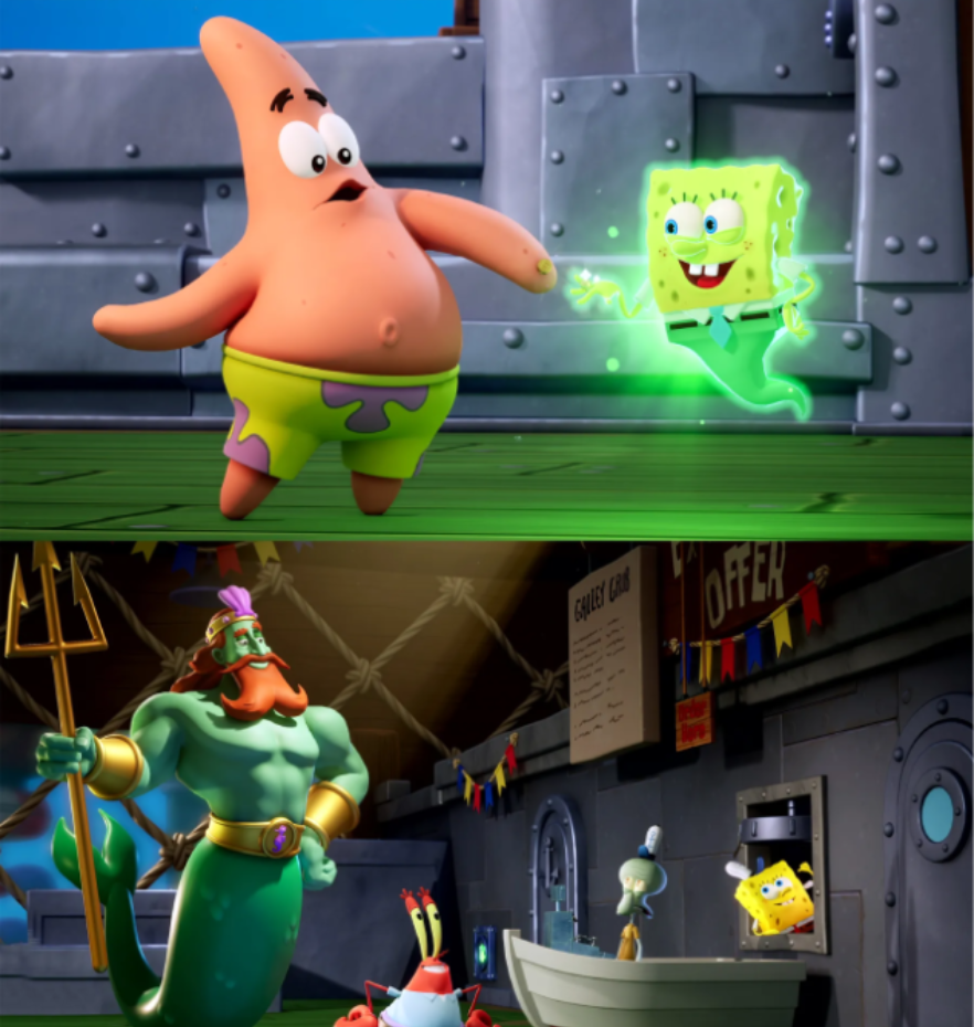 Nintendo Switch 2 SpongeBob SquarePants: Titans of the Tide - Standard ...