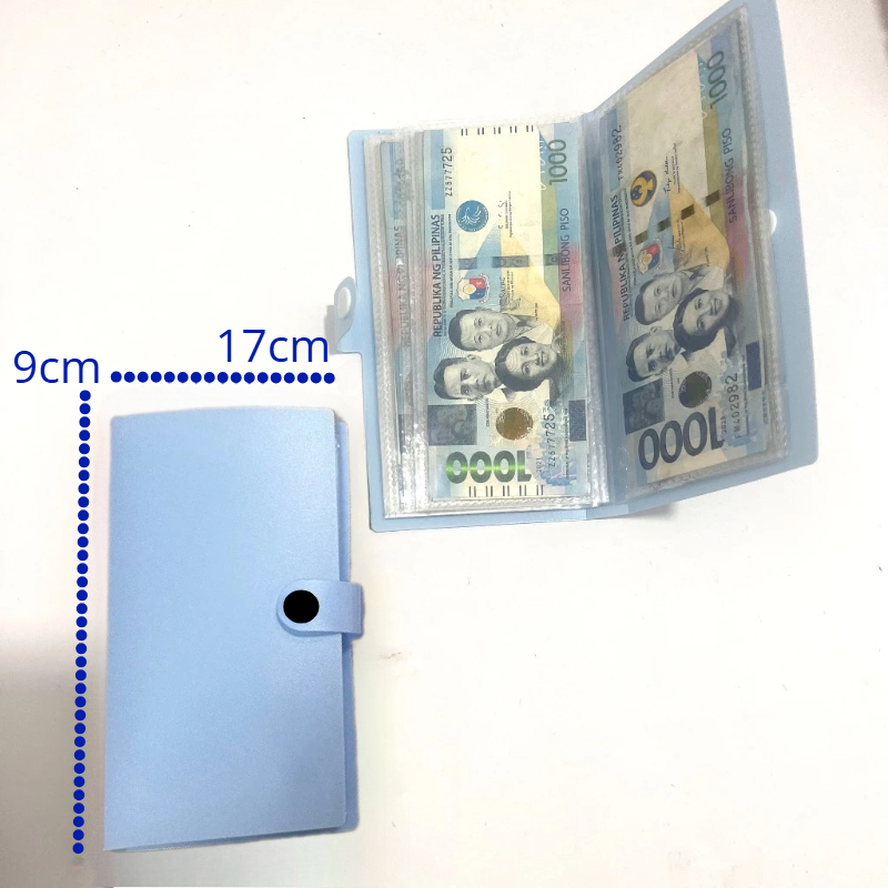 Plastic Banknote Collection Book Gift Money Storage Book Waterproof ...