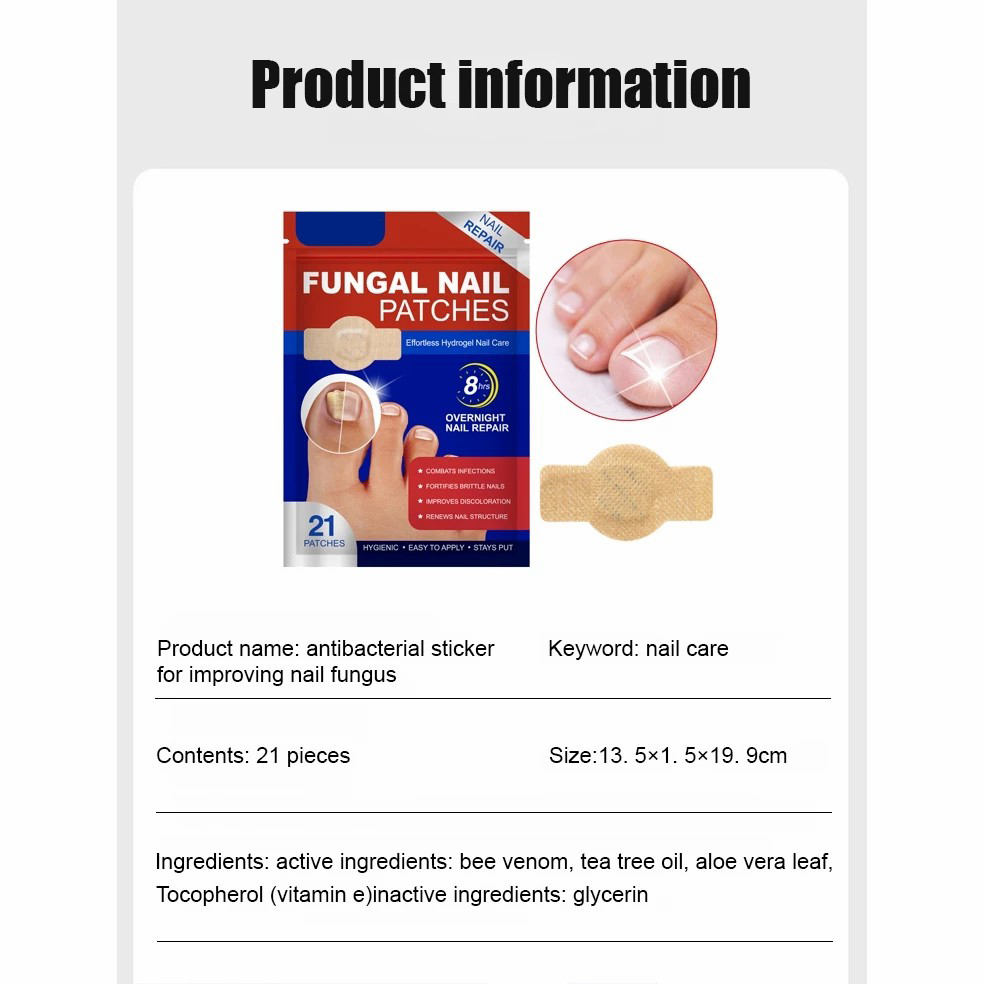 Fungal Nail Patches Portable Gentle Nail Repair Patches Effective ...