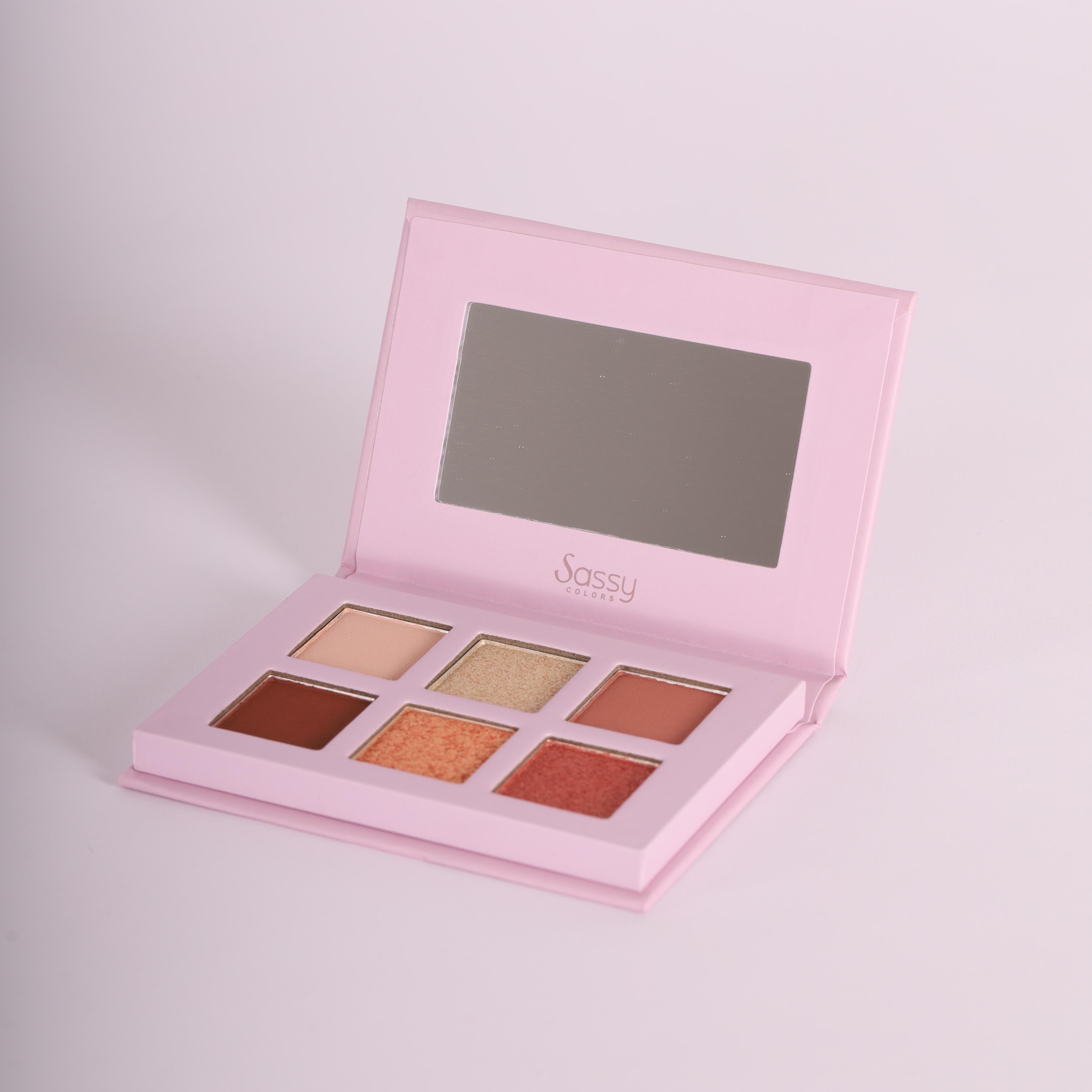 Sassy Colors Six-Color Eyeshadow Palette | Shopee Philippines