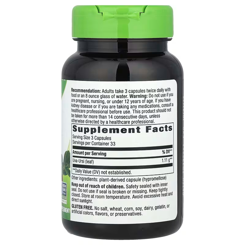 Nature's Way, Uva-Ursi Leaves ( Urinary Tract Health & Bladder Support ...