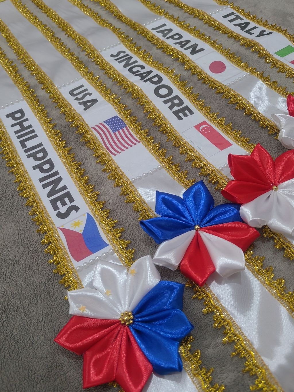 Philippine Sash for United Nation / Buwan ng Wika 90cm 1pc | Shopee ...