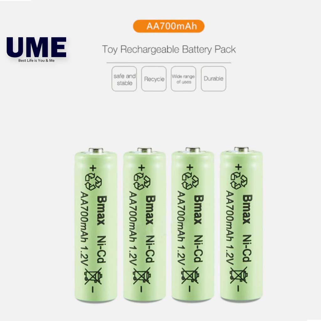 AA/AAA Rechargeable Batteries 1.2V 2A/3A 700mAh Battery 3A700Bmax ...