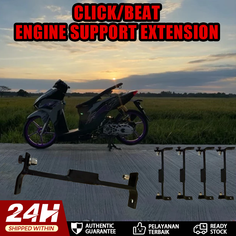 Beat Engine Support Extension for Honda Aerox Nmax V1 V2 / Click V1 V2 ...