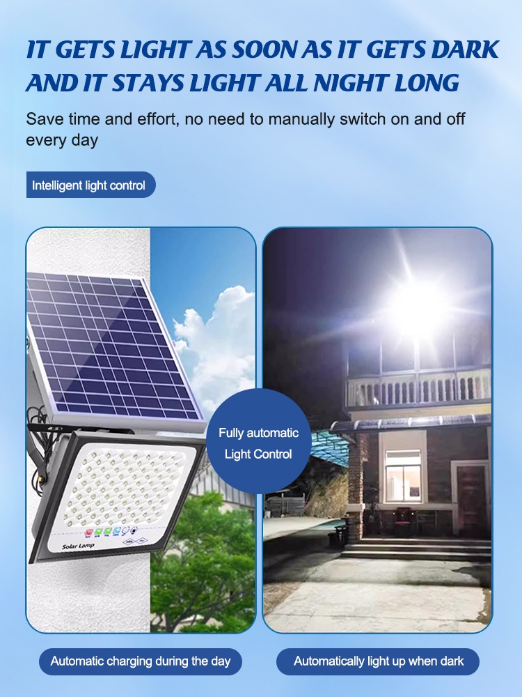 Solar flood light solar light 2000W outdoor waterproof indoor led lamp ...