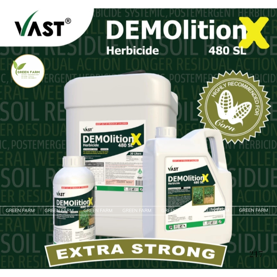 [BUY 1 GET 1 FREE] Organic Herbicide DEMOLITION 1 Liter - Premium ...