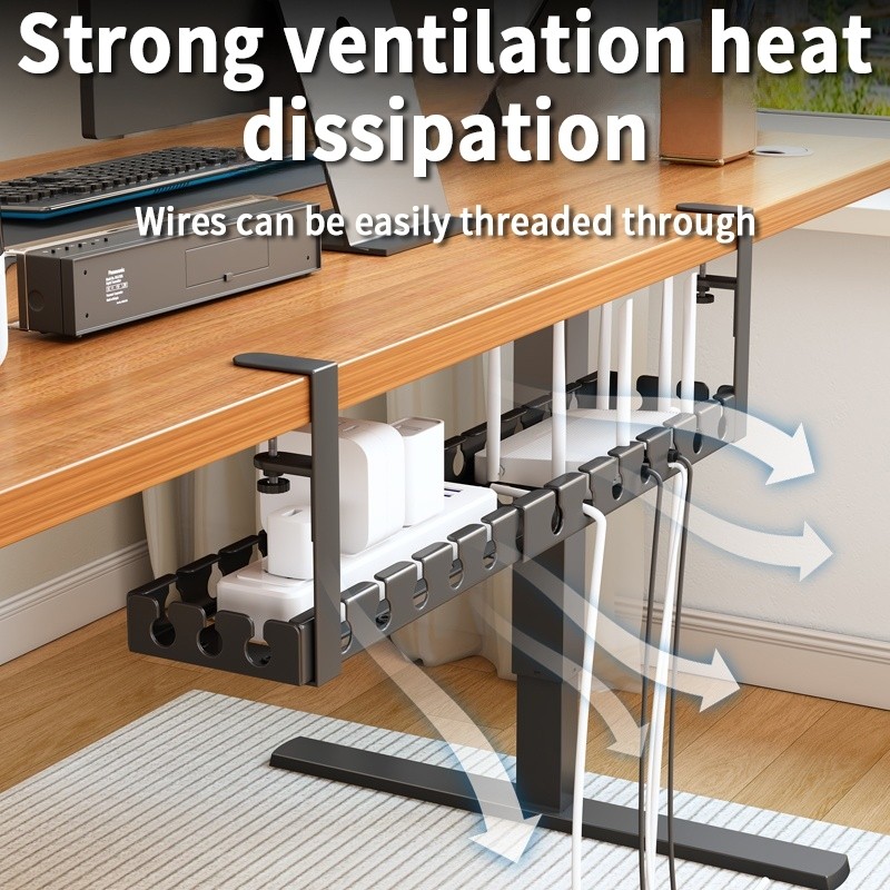 [BUY 1 TAKE 1]Under Table Storage Rack Cable Management Tray Desk ...