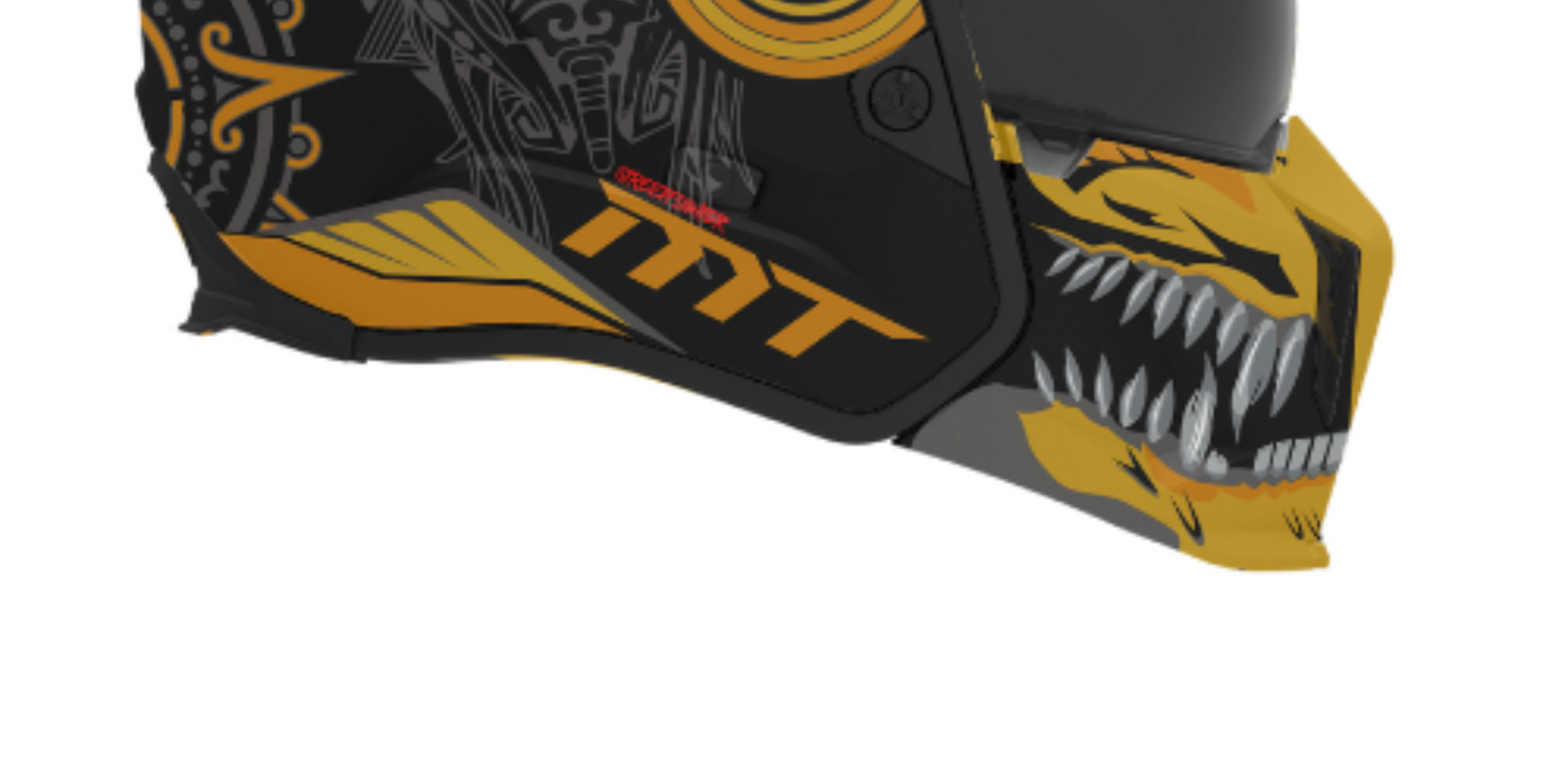 【EAGLE SPEED】MT HELMET DUAL SPORT STREET FIGHTER AZTEC B3 MATTE YELLOW ...