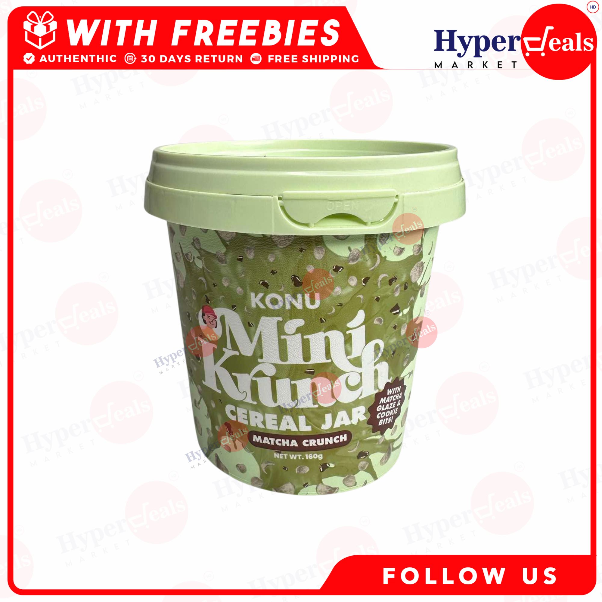 KONU Matcha Crunch | Glazed Cereal, Crunch, Protein, Matcha, Matcha ...