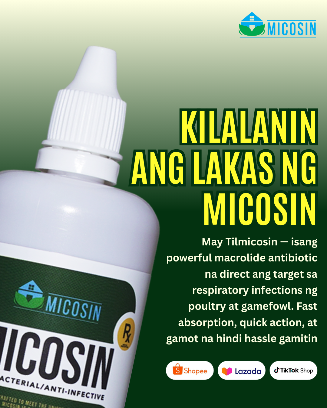 Micosin Anti-Bacterial/Anti-Infective | Shopee Philippines