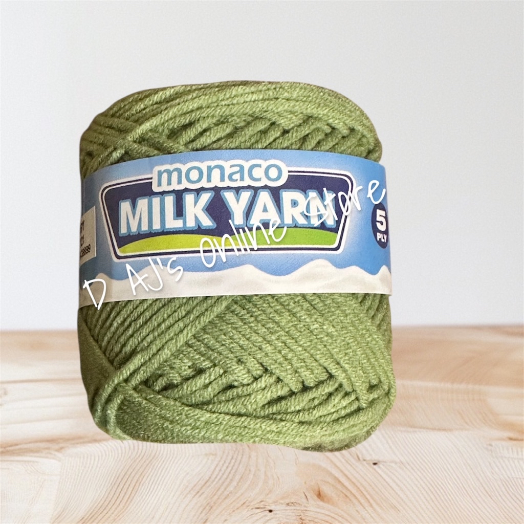 Monaco Milk Yarn / 5PLY / 100% Acrylic (Earth Tones) | Shopee Philippines