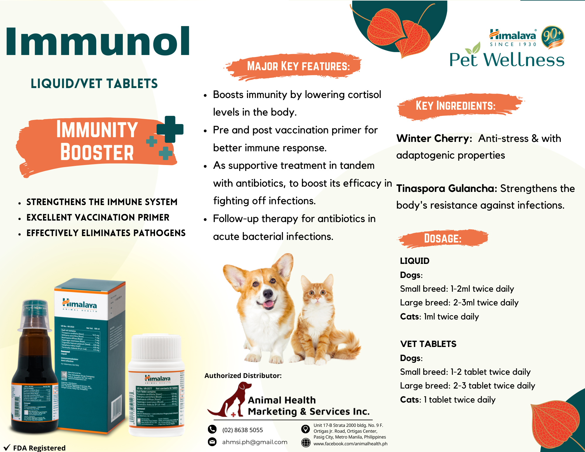 Immunol Syrup & Tablet (FDA Registerd - green box) & Tablet (Authentic ...